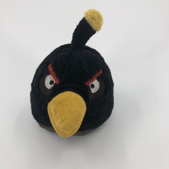 Unbranded | Toys | Angry Birds Bomb Black Plush Stuffed Animal Toy ...